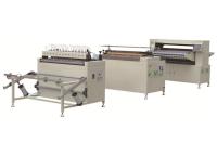 China Pre-slitting printer counting folding shaping air filter making machine for sale