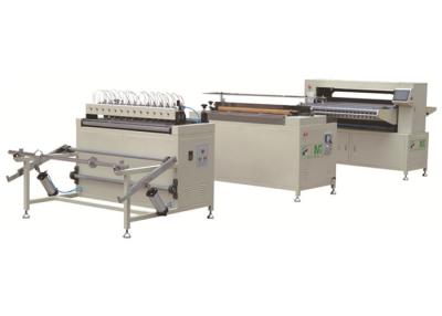 China Pre-slitting printer counting folding shaping air filter making machine for sale