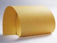 China Yellow Fuel Oil Solidified Air Filter Paper 130g/m2 for sale
