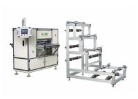 China 100mm Blade Pleating Machine Automatic Knife Folding Machine for sale
