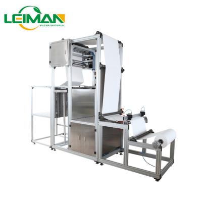 China Adjustment HEPA Filter Making Machine Separate Glass Fiber for sale