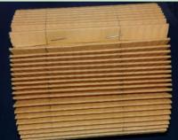 China Orange Yellow Filter Material Full Glue Free From Curing Eco Oil Filter Paper for sale