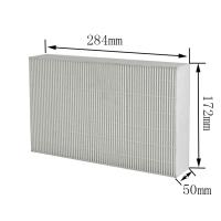 China Vacuum Micron Panel Type Mini Pleated Hepa Air Filter 100 Polyester for sale