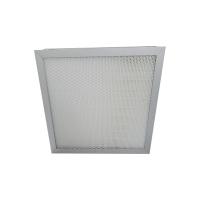 China HEPA Metal Fiber Filter Cardboard Frame Merv 13 Merv 14 Pleated Air Purifier for sale