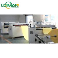 China Filter Knife Pleating Machine Full Auto 100mm Paper Folding Equipment for sale