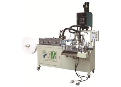 China Fuel Filter Manufacturing Equipment , CAV Paper Coiling Machine For Glue Injection for sale