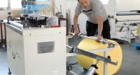 China 0.75kw Paper Pleating folding Machine Full Auto 2500*1300*1100mm for sale