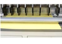 China Infrared Surveillance Full Auto Knife Filter Paper Pleating Machine for sale