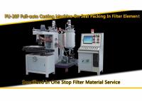 China 10m/Min Fast Speed PU Gluing Machine For Panel Round Air Filter for sale