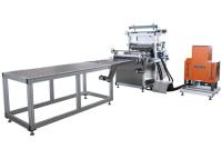 China 2×30Lines Rotary Pleating Machine Fully Automatic PP  Intermittent Gluing Production Line for sale