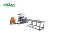 China oil filter making machine filter paper machine Width 700mm HEPA Filter Full Auto PP Intermittent Gluing Production Line for sale