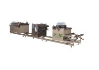China Full Auto Paper Folding Oil Filter Production Line Width 420mm for sale