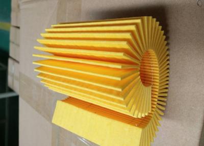 China 0.88mm Thickness OEM Oil Filter Paper Pleated Cut According To Filter Size for sale