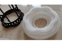 China 200x300mm Round Plastic Mold For Pu Air Filters Filter Material for sale