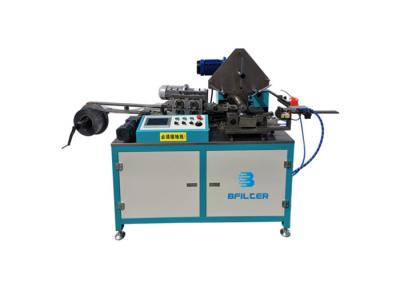 China LM-LXW-3 Spiral Rolling Net 80mm Air Filter Machine 109 Mesh Belt for sale