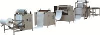 China White PLPP-700-ll Full-auto pp intermittent gluing production line filter making machine High efficiency for sale