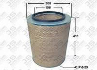China filter material roll 17801-2020 air filter for sale