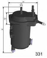 China ISO9001 OEM WK939/10X  FUEL FILTER for sale