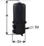 China Certified quality filter Screw-on Filter Oil Filter  2H0127401A/ 2H0127401B for sale