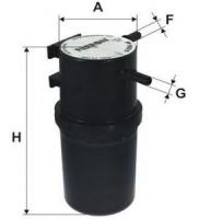China Certified quality filter Screw-on Filter Oil Filter  2H0127401A/ 2H0127401B for sale