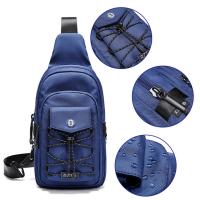 China ODM OEM Oxford Textile Sports Crossbody Chest Sling Bags 18*9*28cm for sale