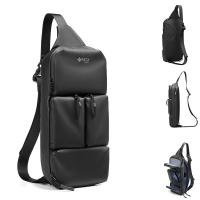 China Anti Theft Water Resistant Mens Vest Chest Sling Bags 0.44kg for sale