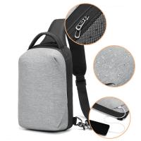 China All Seasons 6L Oxford Textile Chest Sling Bags 17*10*30cm for sale
