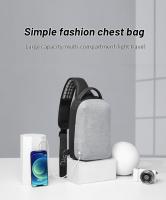 China All Seasons 6L Oxford Textile Chest Sling Bags 17*10*30cm for sale