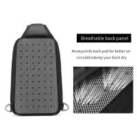 China All Seasons 6L Oxford Textile Chest Sling Bags 17*10*30cm for sale