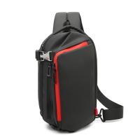 China Dacron Oxford Cloth Chest Sling Bags Crossbody Sling Backpack 0.45kg for sale