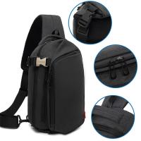 China Dacron Oxford Cloth Chest Sling Bags Crossbody Sling Backpack 0.45kg for sale