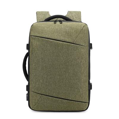 China All Seasons USB Khaki Overnight Bag Multi Functional Backpack 39L for sale