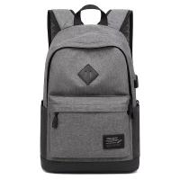 China 18.5L Oxford Cloth USB Student School Backpack 30*14*44cm for sale