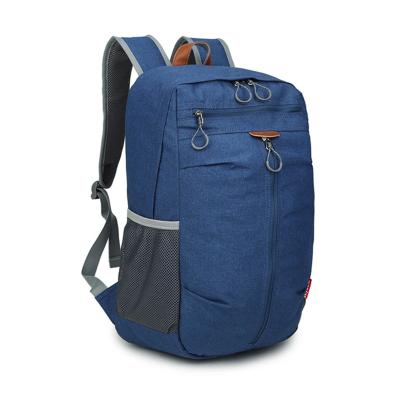 China Oxford Outdoor Travel Modern Mens Backpack 17 Inch Interior Zipper Pocket for sale