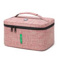 China Waterproof Zipper UV Sterilization Travel Cosmetic Bags Non Toxic Residue for sale