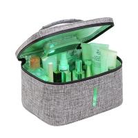 China Waterproof Zipper UV Sterilization Travel Cosmetic Bags Non Toxic Residue for sale