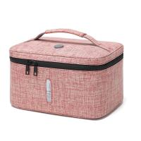 China USB Rechargeable UV Light Sanitizer Travel Cosmetic Bags 26*19*15cm for sale