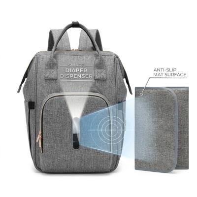 China Motion Detection Smart Travel Backpack Anti-Theft Waterproof Notebook Rucksack with Hidden Security Pocket for sale