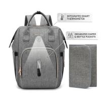China Motion Detection Smart Travel Backpack Anti-Theft Waterproof Notebook Rucksack with Hidden Security Pocket for sale