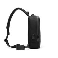 China Black Gray 5L Shoulder Crossbody Mens Chest Sling Bag 0.53KG for sale