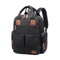 China Diaper Bag Large Capacity Fashion DesignLight Baby Bag Mother Bag Embroidered Backpack for sale