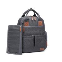 China Diaper Bag Large Capacity Fashion DesignLight Baby Bag Mother Bag Embroidered Backpack for sale