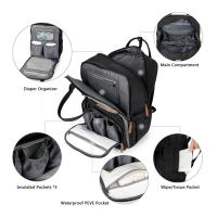 China Maternity Kit Backpack Mom Waterproof Stroller Organizers Travel Wet Packs Baby Trolley Diaper Changing Bag In The Hospital for sale
