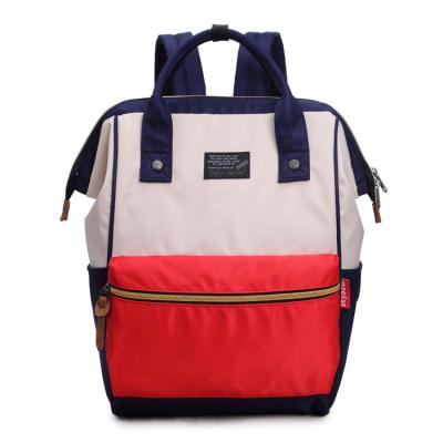 China Hot Sale Large Capacity Diaper Baby Bag Multi-Functional Mommy Backpack With Stroller Strap For Mom&Dad for sale