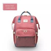 China Waterproof Women Backpack Multi-function Diaper Baby Bag With USB Changing Colorful Backpack For Girls for sale