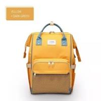 China Waterproof Women Backpack Multi-function Diaper Baby Bag With USB Changing Colorful Backpack For Girls for sale