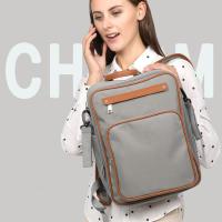 China Multifunctional Baby Bag Waterproof Travel Backpack Business Shell Mummy Diaper Bag With Stroller Strap For Mom&Dad for sale