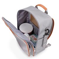 China Multifunctional Baby Bag Waterproof Travel Backpack Business Shell Mummy Diaper Bag With Stroller Strap For Mom&Dad for sale