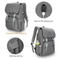 China Waterproof Mommy Diaper Bag Large Capacity Backpack Organizer Multifunction Baby Bags With Stroller Strap For Mom&Dad for sale