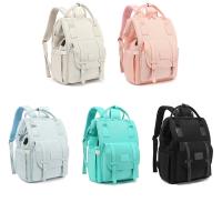 China Thermal Insulation Nylon Travel Changing Bag With USB Charging Port 35L for sale